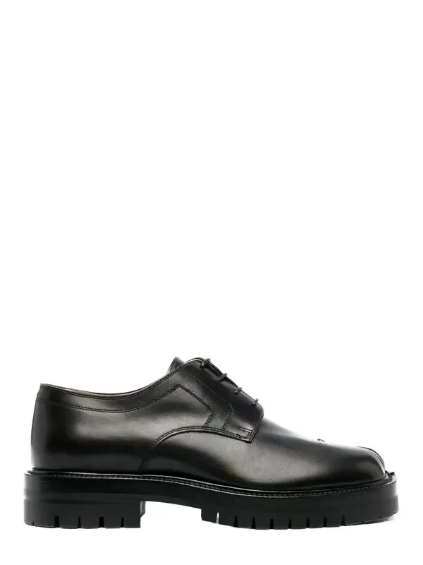 MAISON MARGIELA Tabi Lace-up Derby Shoes - Black