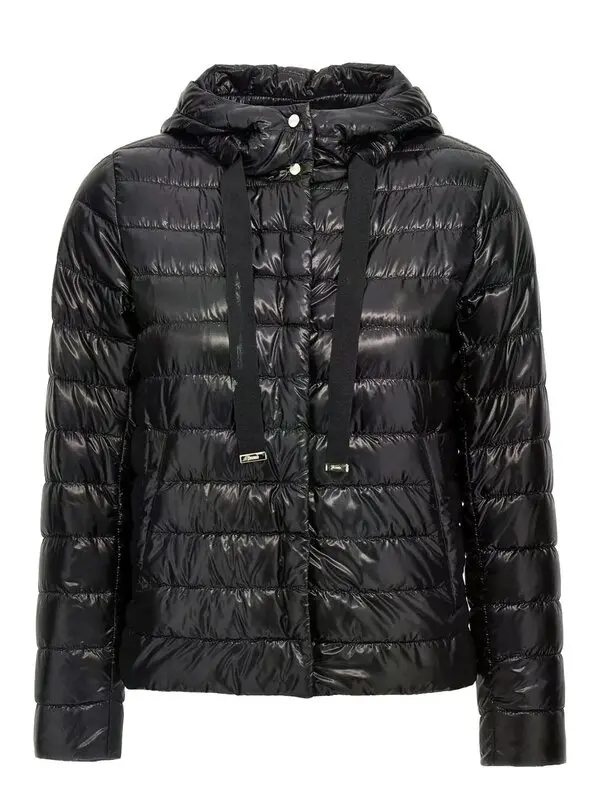 Herno Hooded Jacket - Black