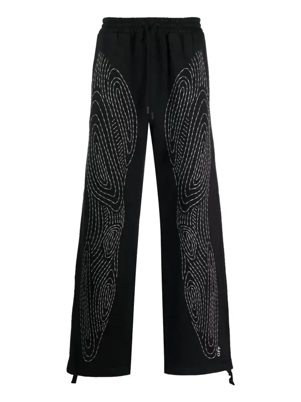 Off-White Body Stitch Track Pants - Black