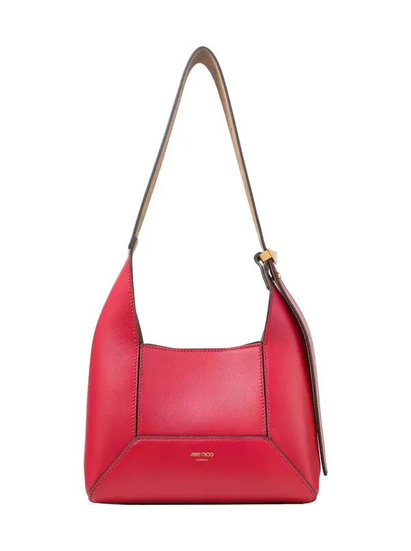 JIMMY CHOO Diamond Small Shoulder Bag - Red