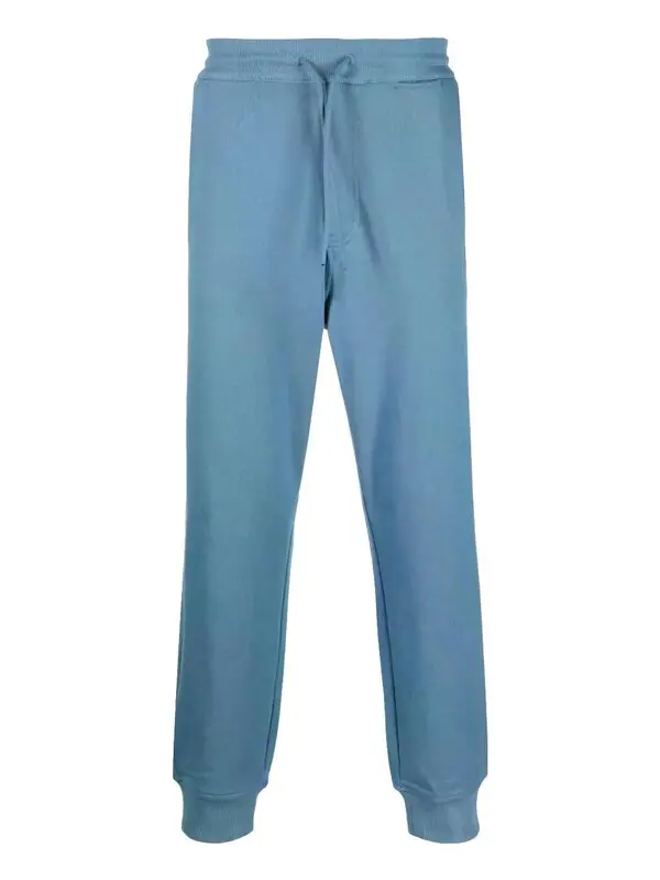 Y3 Organic-cotton Track Pants - Blue