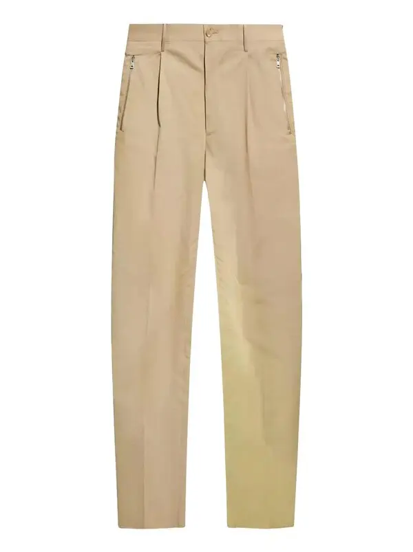 Etro Cotton Trousers - Neutrals