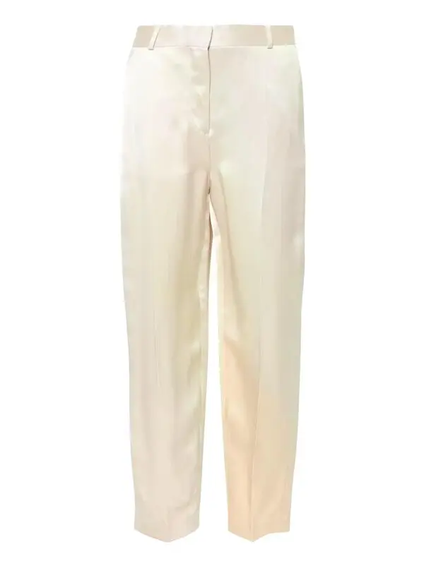TOTEME Low-rise Satin Trousers - Neutrals