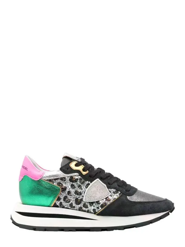 Philippe Model Tropez Haute Sneakers - Black