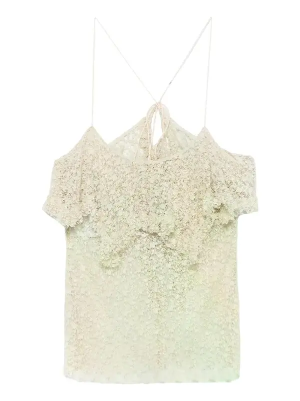 Philosophy Di Lorenzo Serafini Lace Blouse - Neutrals