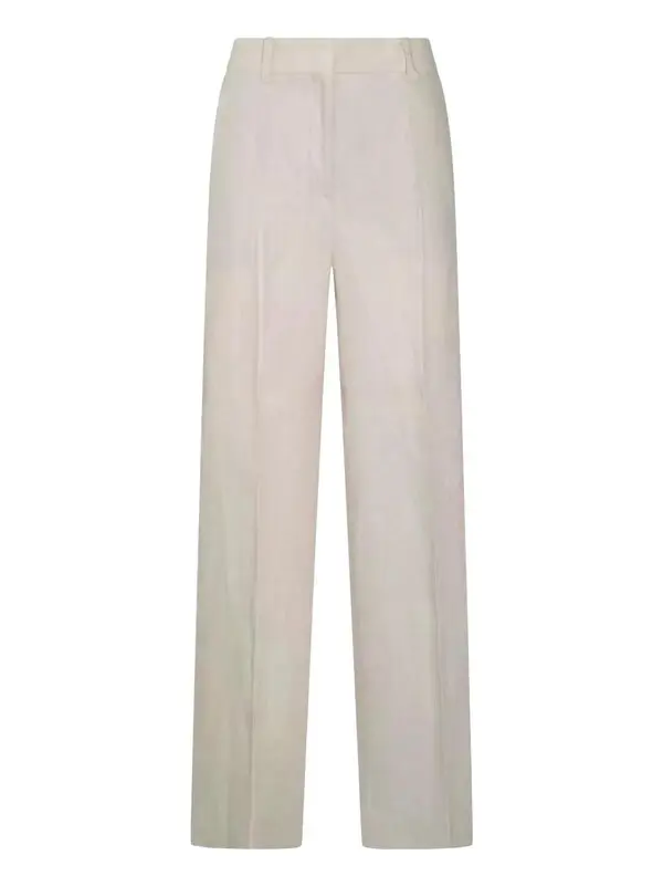 Incotex Belt-loop Palazzo Pants - Neutrals