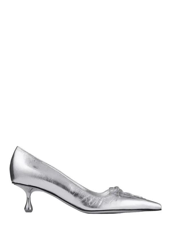 JIMMY CHOO Scarlett 50 Pumps - Silver