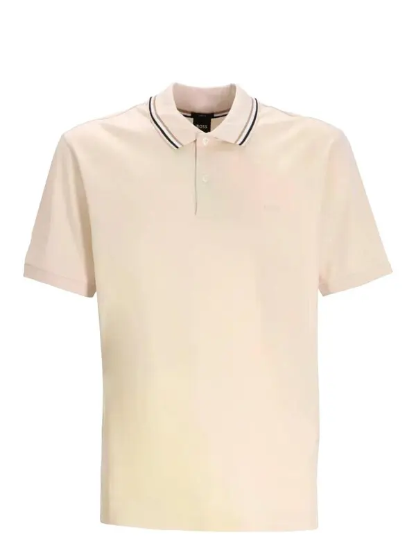 BOSS Cotton Polo Shirt - Neutrals