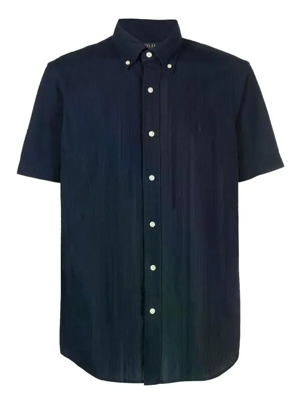 Polo Ralph Lauren Corduroy Short-sleeve Shirt - Blue