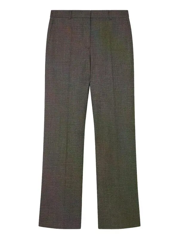 Stella McCartney Wool Tailored Trousers - Grey