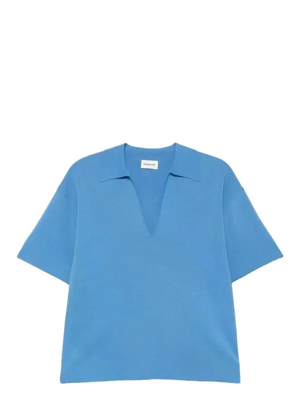 P.a.r.o.s.h Ribbed T-shirt - Blue