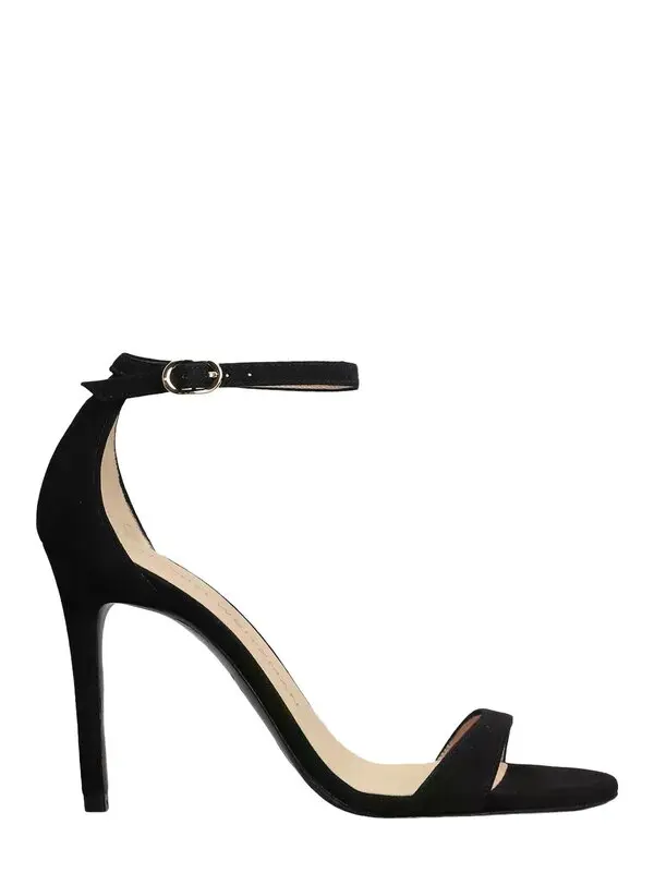 STUART WEITZMAN Nudist Sandals - Black