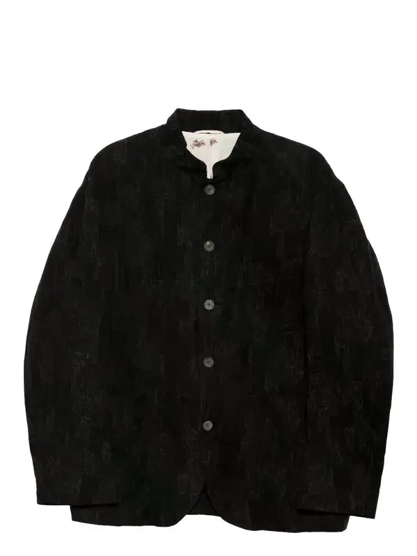 CALMLENCE Single-breasted Blazer - Black