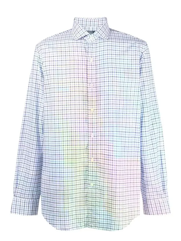 Polo Ralph Lauren Check-pattern Cotton Shirt - Blue