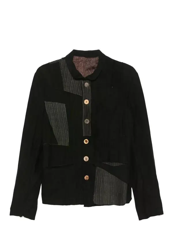 CHIAHUNG SU Patchwork Jacket - Black