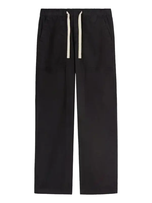 Palm Angels Logo-print Trousers - Black