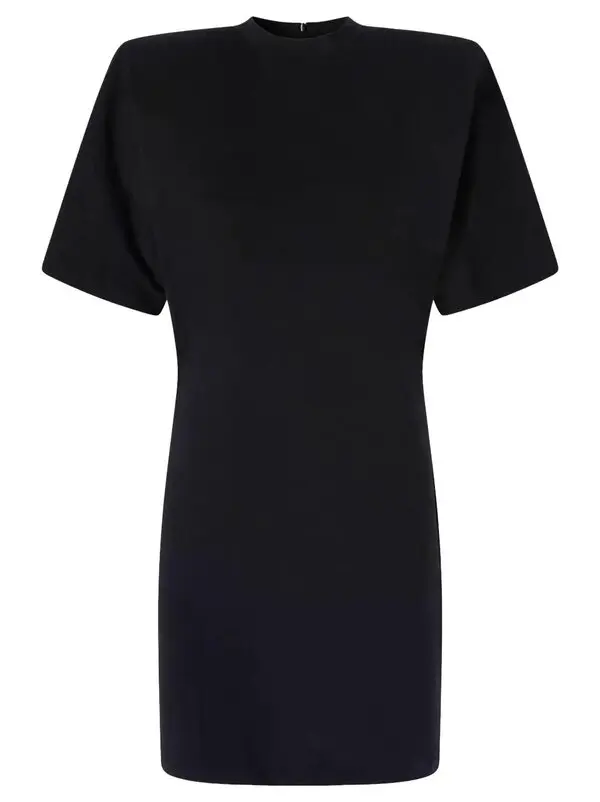 Pinko Belted Short Dress - Black