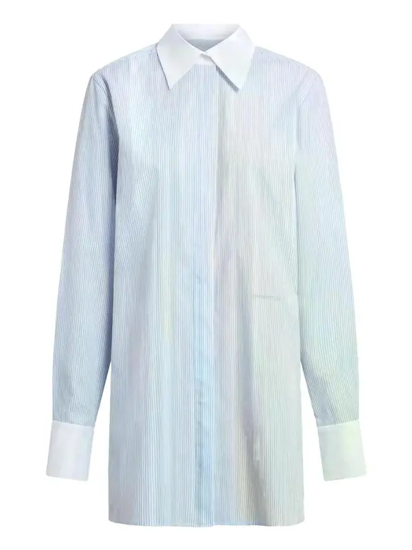16Arlington Marley Poplin Shirt - Blue