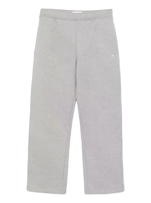 MARINE SERRE Moon Embroidery Track Pants - Grey