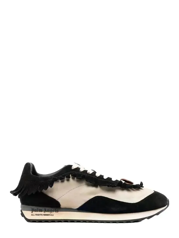 Palm Angels Fringe Low-top Sneakers - Black