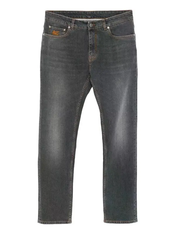 Etro Straight-leg Jeans - Grey