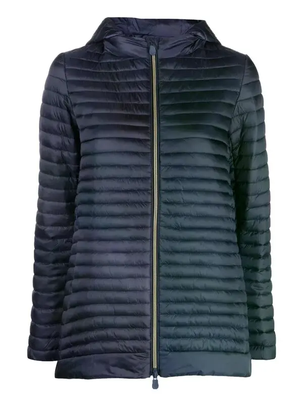 SAVE THE DUCK Iris Removable-hood Coat - Blue