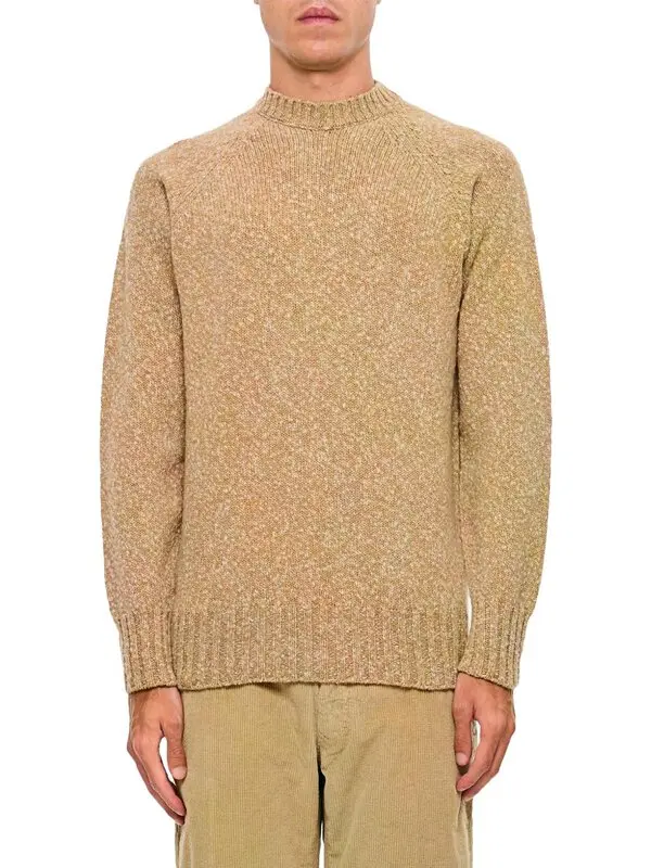 DRUMOHR Wool Crew Neck Sweater - Neutrals