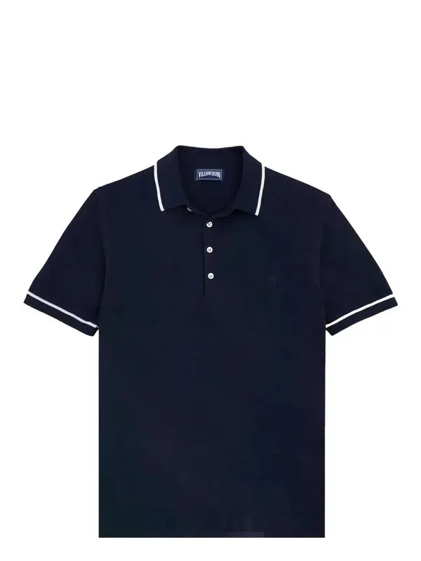 Vilebrequin Logo-embroidered Polo Shirt - Blue