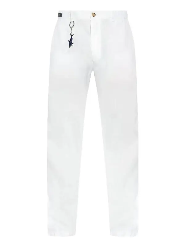 Paul & Shark Linen Trousers - White