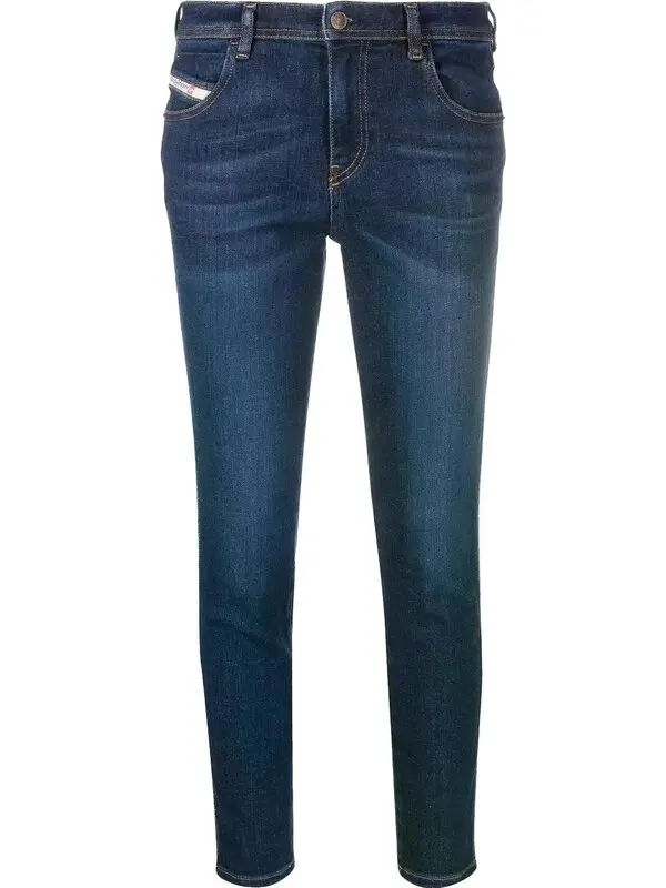 DIESEL® Slim-cut Denim Jeans - Blue