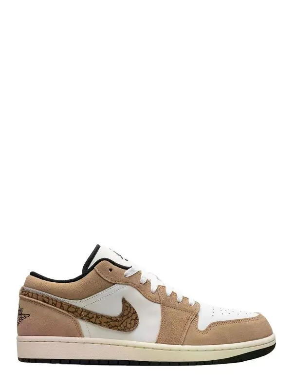 JORDAN 1 Low Se Brown Elephant Sneakers - Neutrals
