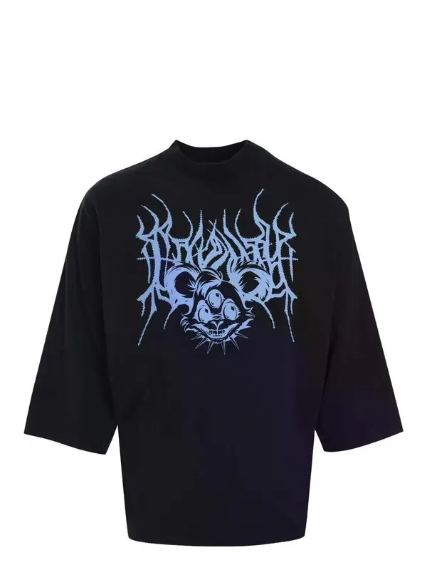 COUNTY OF MILAN Logo-print T-shirt - Black