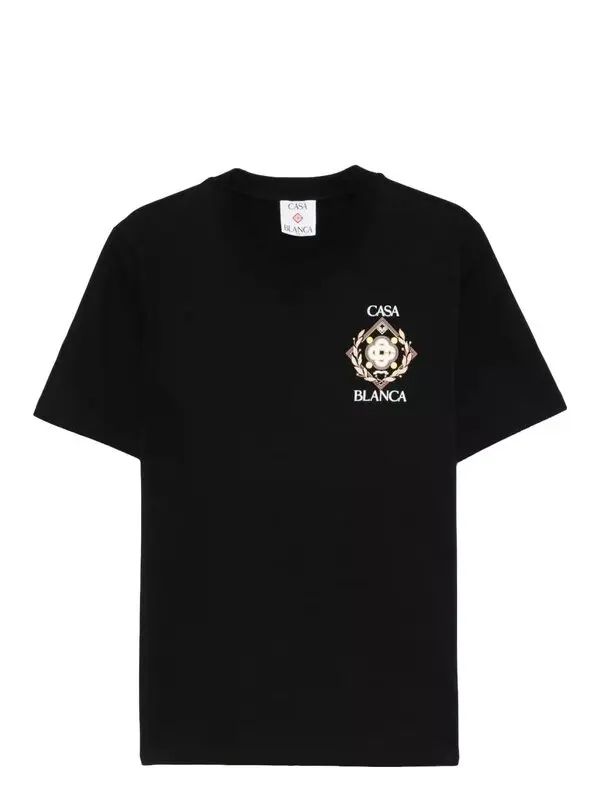 Casablanca Championship Diamond T-shirt - Black