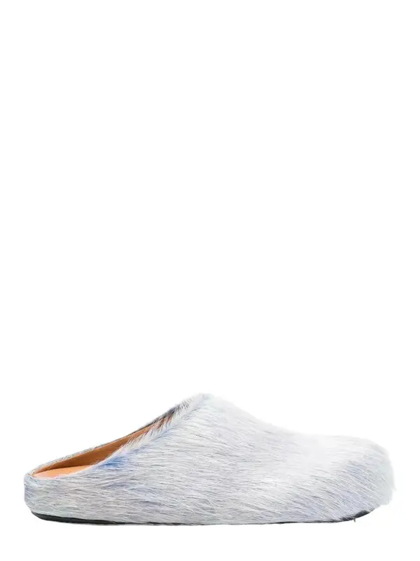 Marni Fussbett Sabot Mules - Blue