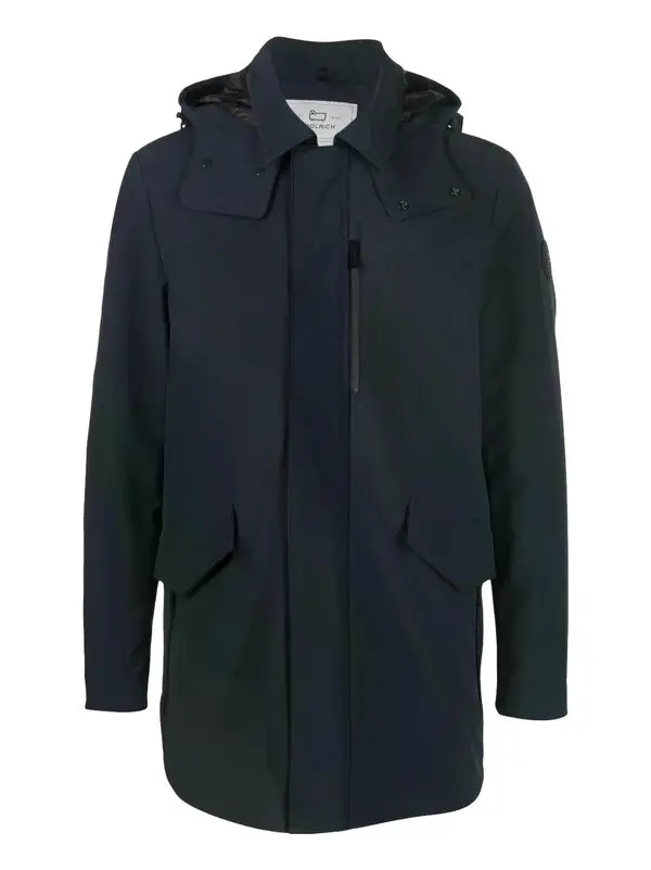 Woolrich Hooded Padded Jacket - Blue