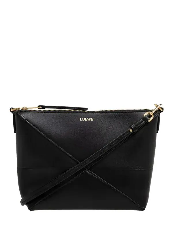 Loewe Puzzle Shoulder Bag - Black