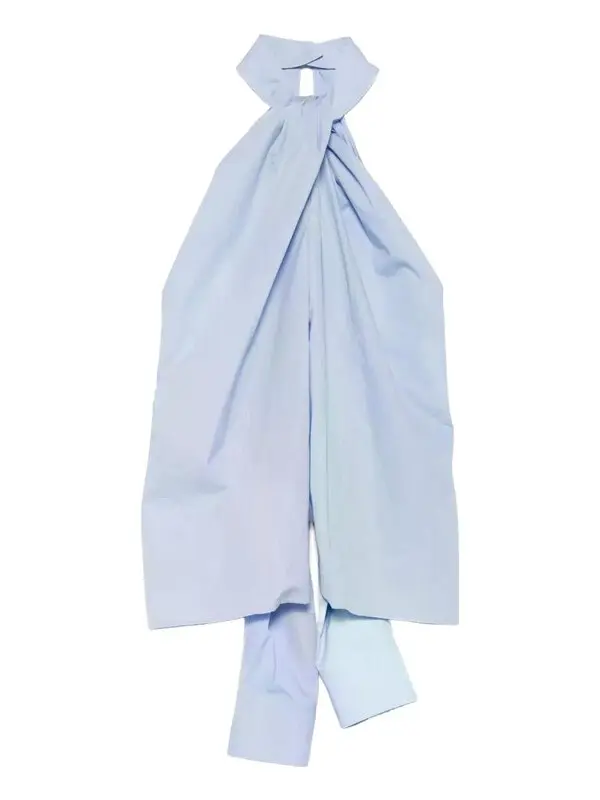 Stella McCartney Halterneck Sleeveless Top - Blue