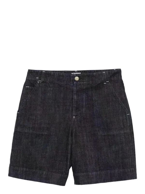 Jacquemus Le Short De-nîmes Shorts - Blue