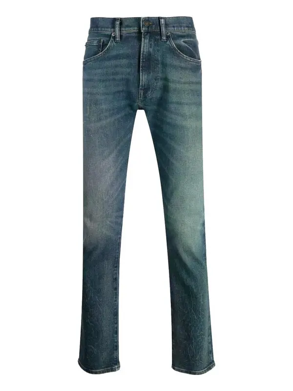 Polo Ralph Lauren Low-rise Slim-fit Jeans - Blue