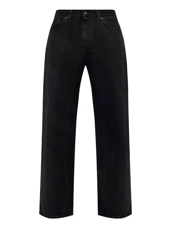 Y/project Evergreen Straight Leg Jeans - Black