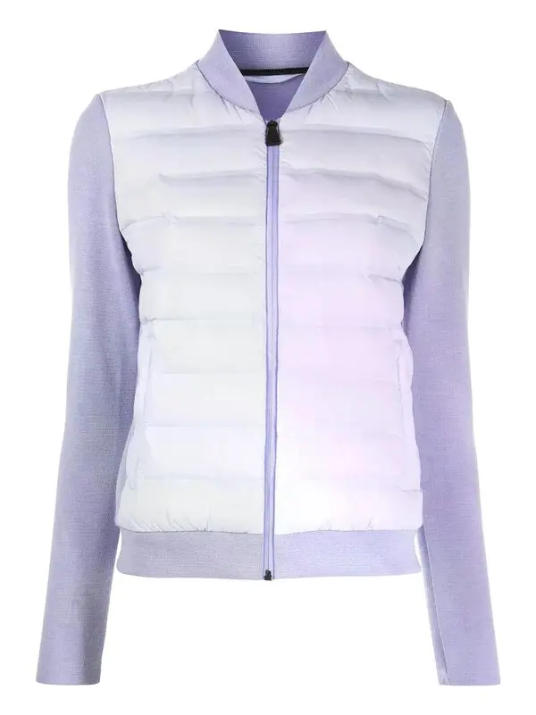 Aztech Mountain Nell Feather-down Cardigan - Purple
