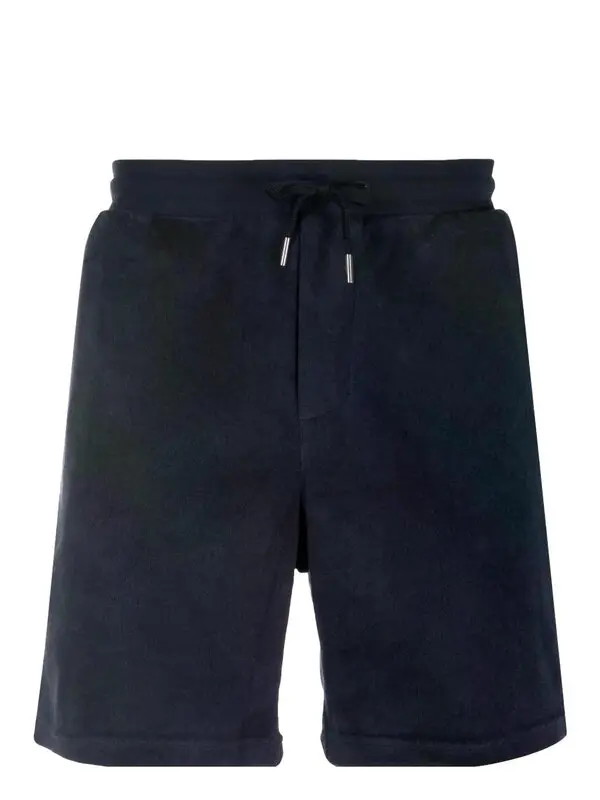 Paul Smith Artist-stripe Towelling Shorts - Blue
