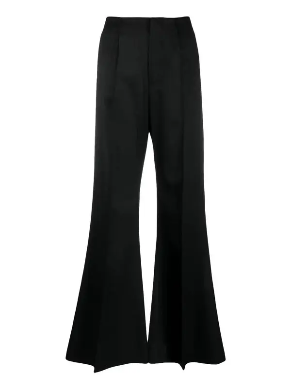 Fabiana Filippi High-waist Flared Trousers - Black