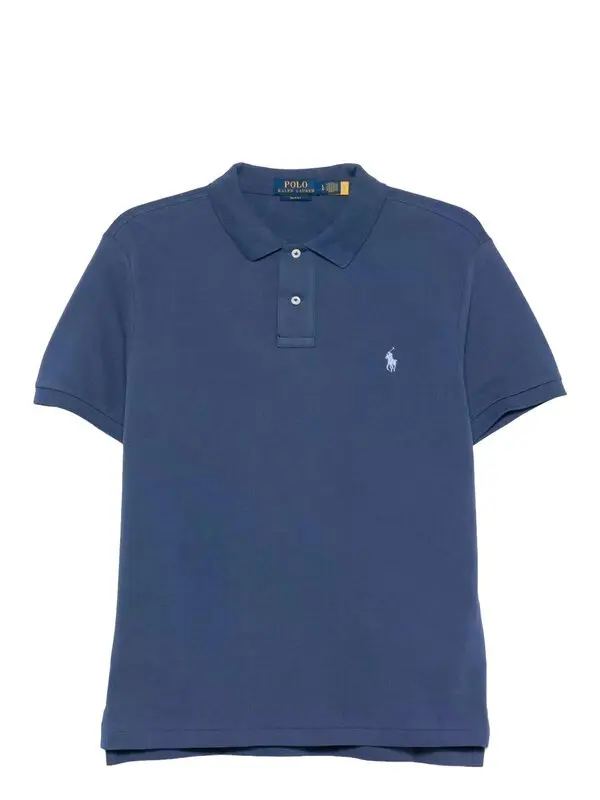 Polo Ralph Lauren Embroidered Polo Shirt - Blue