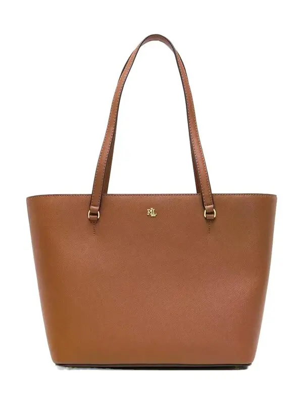 Ralph Lauren Karly Leather Tote Bag - Brown