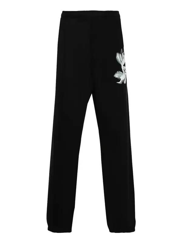 Y3 Gfx Ft Track Pants - Black