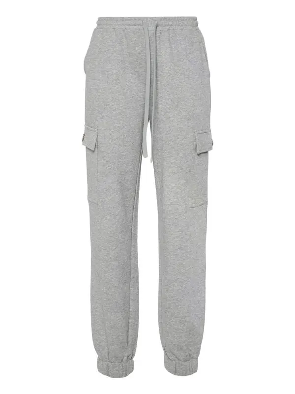 TWINSET Logo-plaque Track Pants - Grey