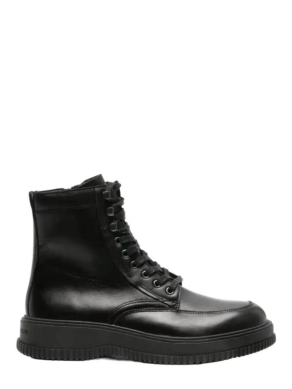 Tommy Hilfiger Everyday Leather Ankle Boots - Black