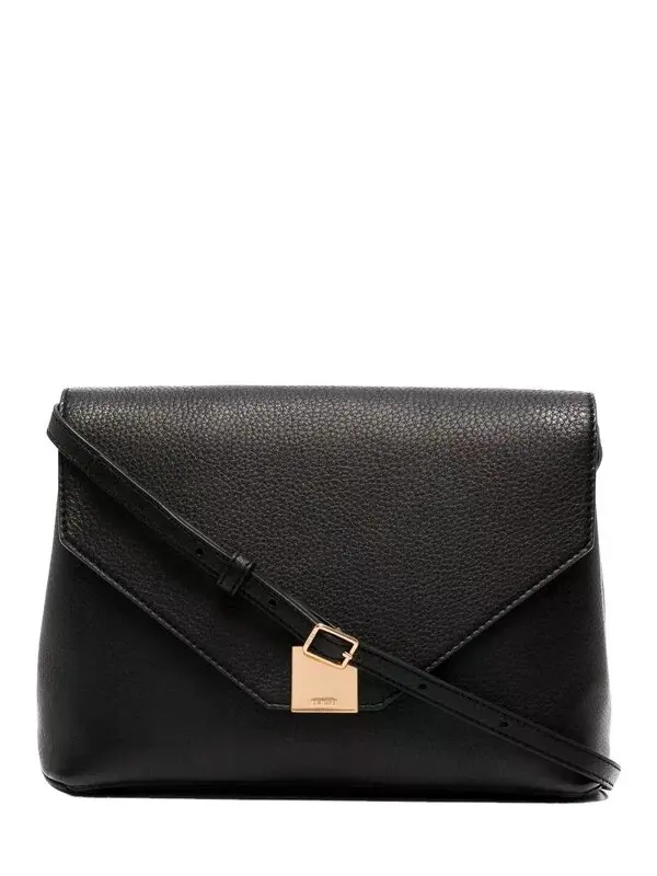 YU MEI Logo-plaque Crossbody Bag - Black