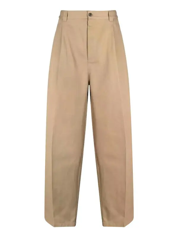 MAISON MARGIELA Pendleton Yoke-checked Trousers - Brown